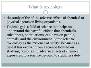 Basic of toxicology and regulatory guidelines for toxicity.pptx