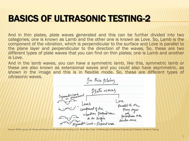 Basic Of Ultrasonic Testing Part 2 By Rohit Sahu Ppt