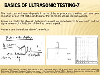 Basic of ultrasonic testing part 7 by rohit sahu | PPT | Free Download