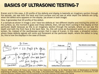 Basic of ultrasonic testing part 7 by rohit sahu | PPT | Free Download