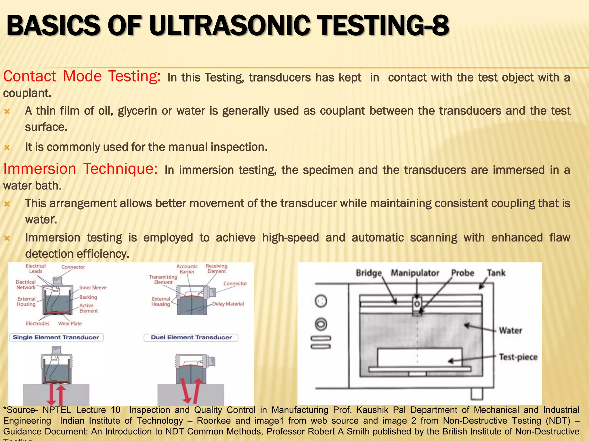 Basic of ultrasonic testing part 8 by rohit sahu | PPT
