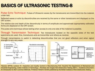 Basic of ultrasonic testing part 8 by rohit sahu | PDF