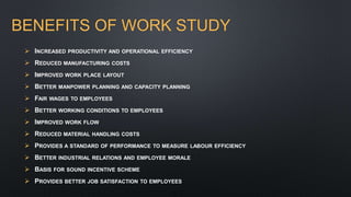 Basic of work study | PPTX