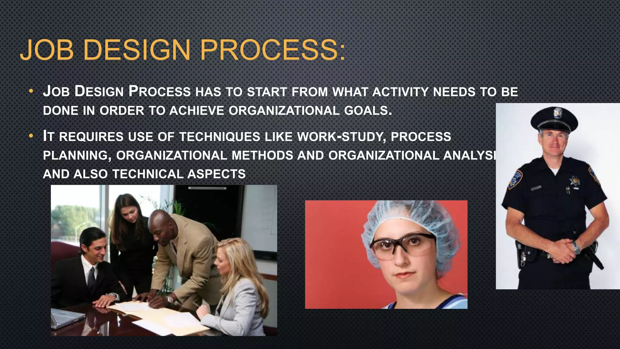 History of workstudy - Workmeasurement - Job design | PPTX