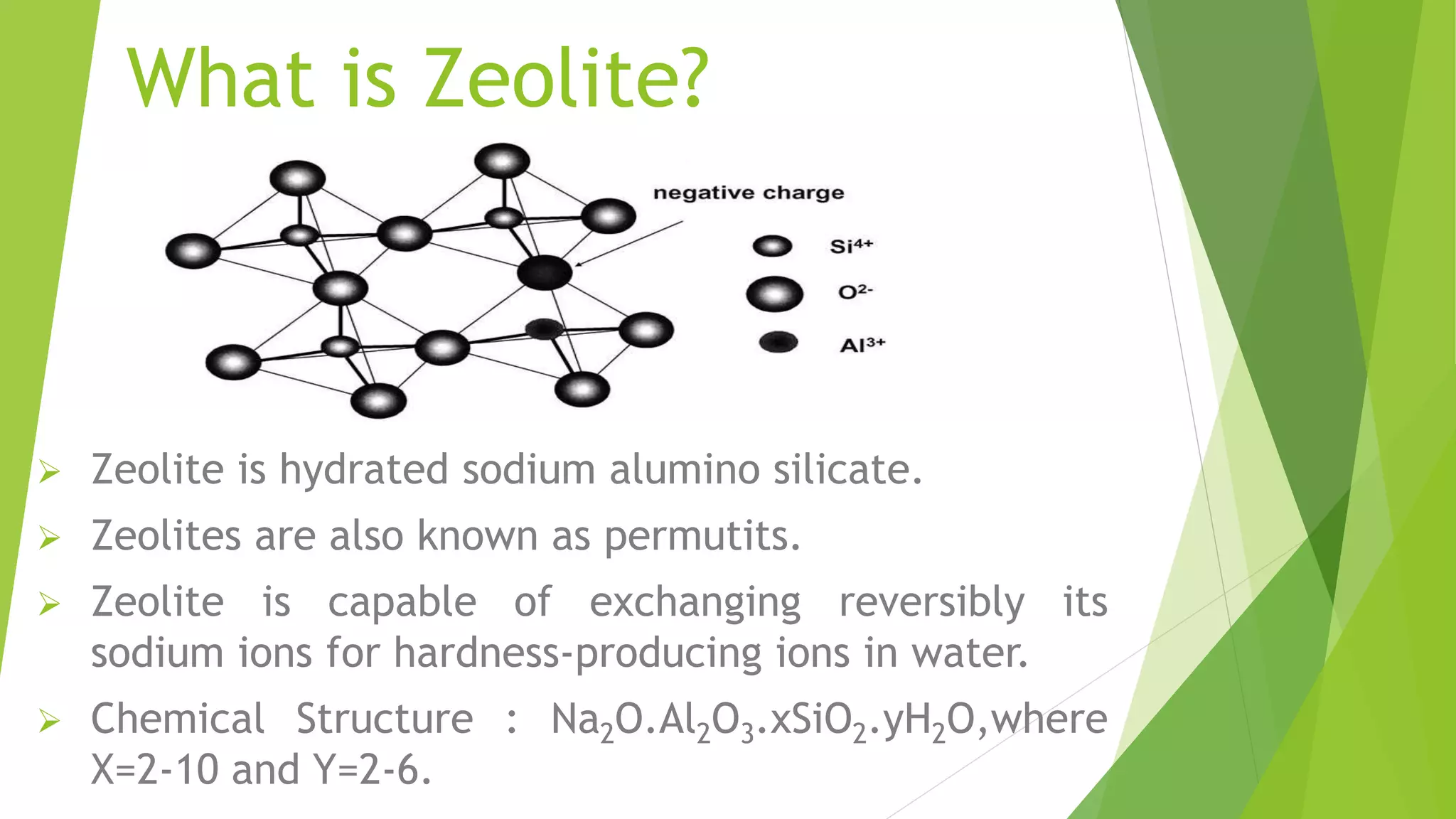 Basic of zeolite & its applications | PPTX