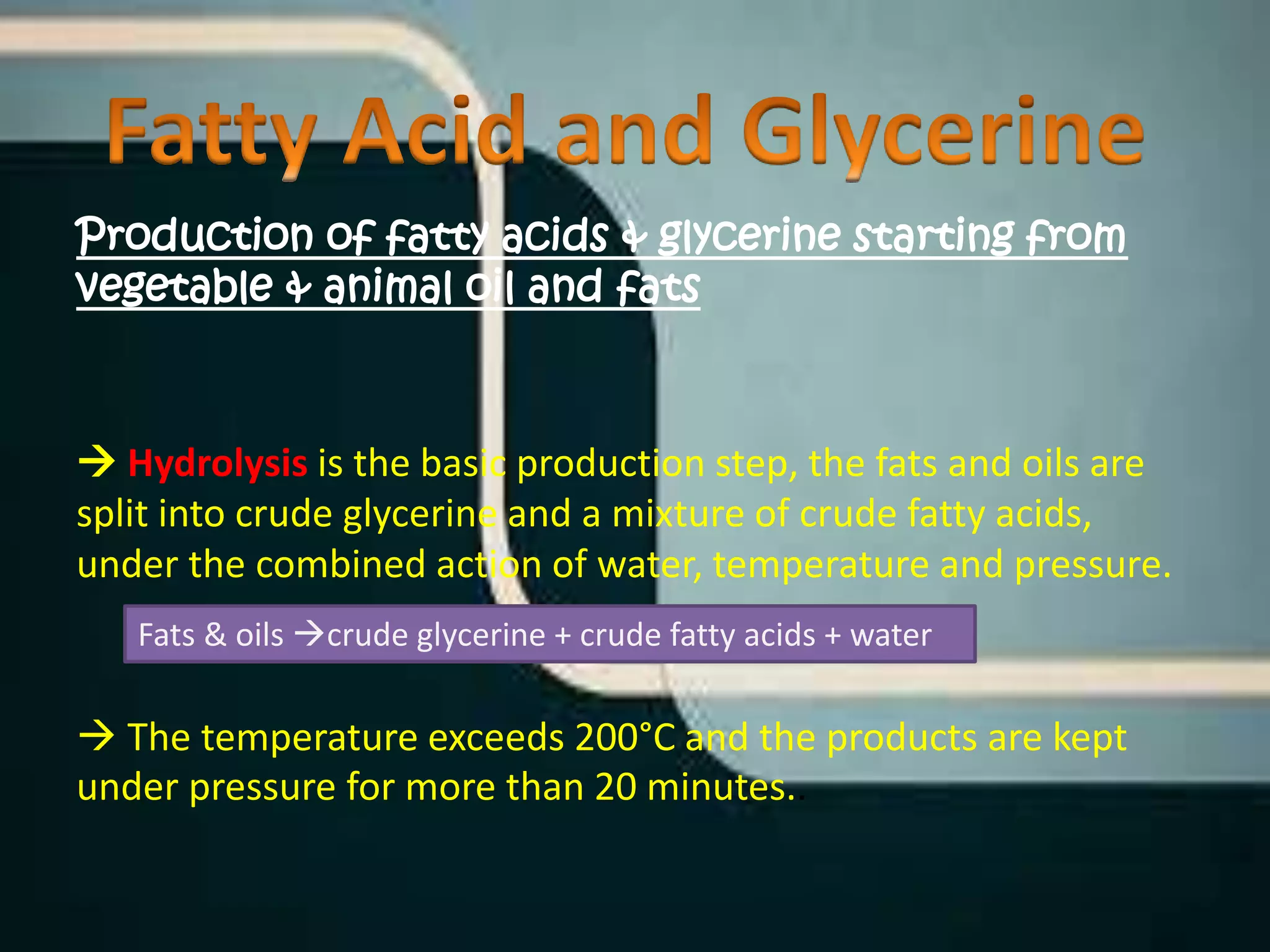 Basic oleochemical and its derivative | PPTX