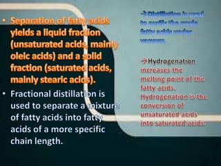 Basic oleochemical and its derivative | PPTX