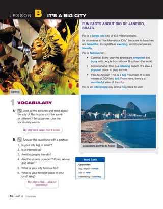 World Link - ICPNA Version - Basic One Book | PDF