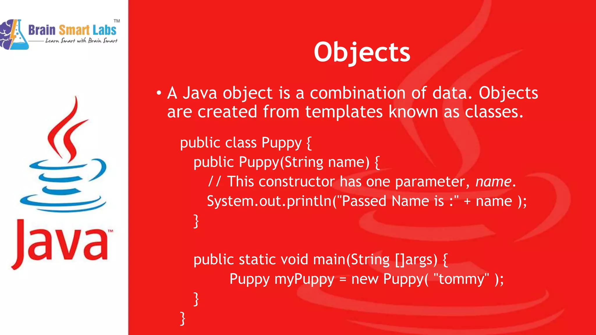 Basic online java course - Brainsmartlabs | PPT