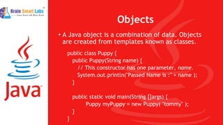 Basic online java course - Brainsmartlabs | PPTX