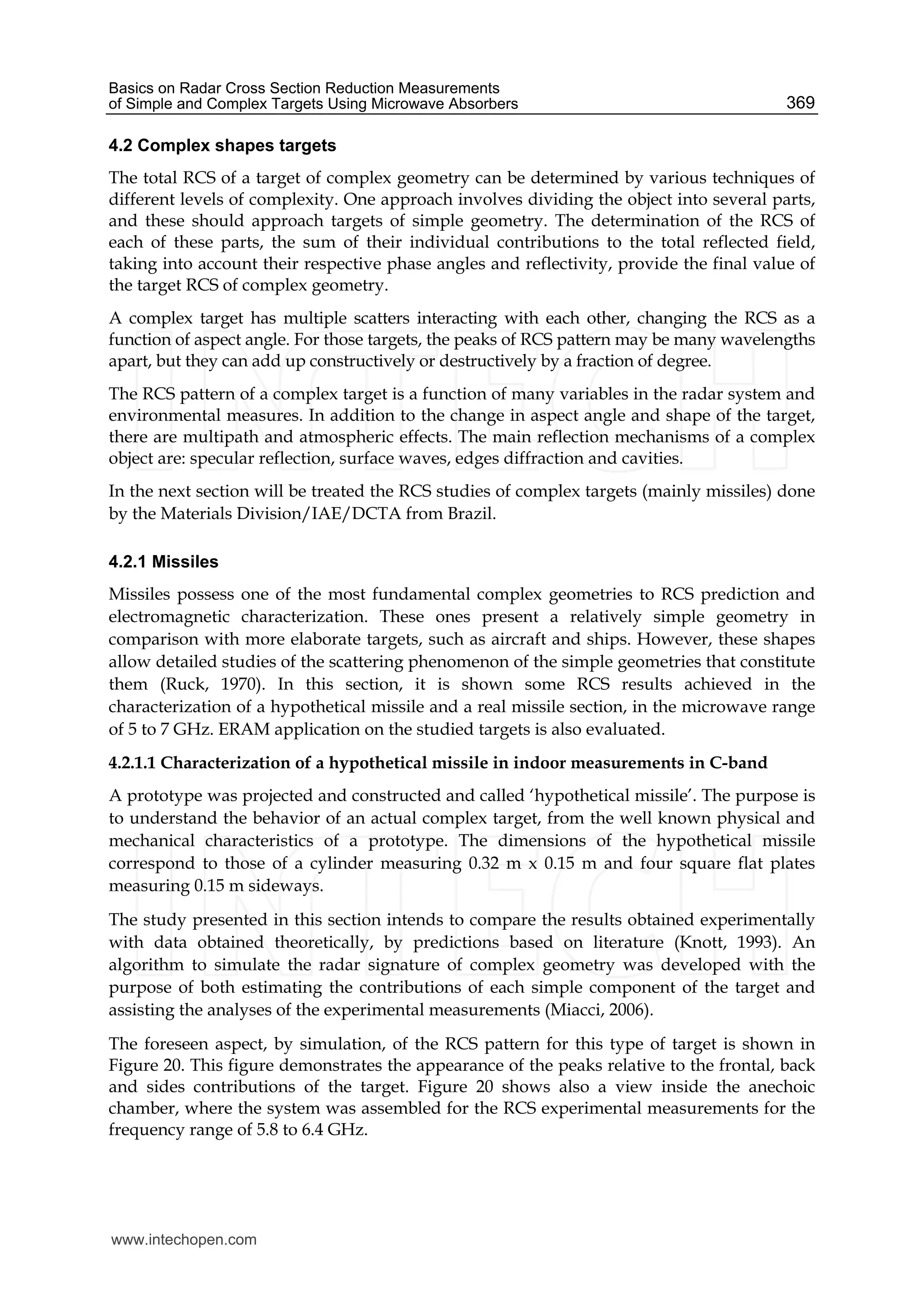 Basics on Radar Cross Section | PDF