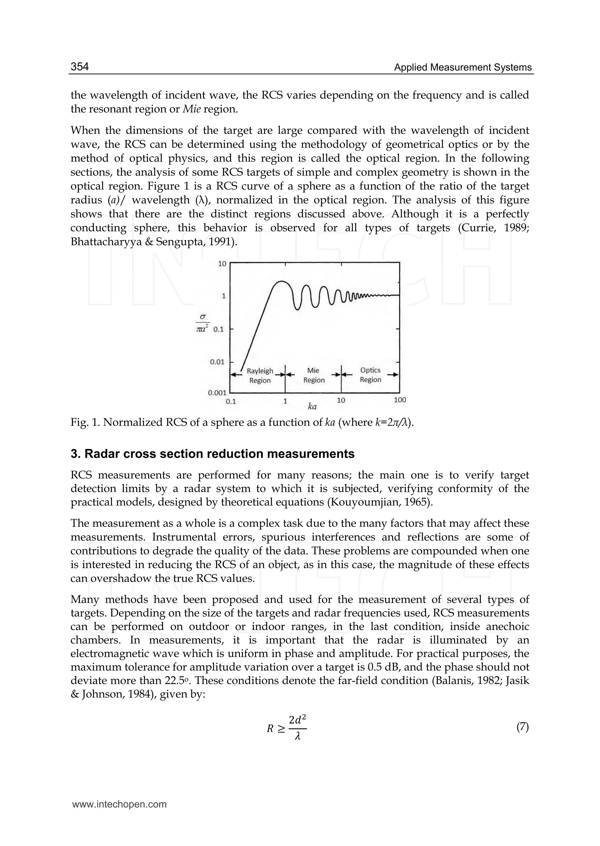 Basics on Radar Cross Section | PDF
