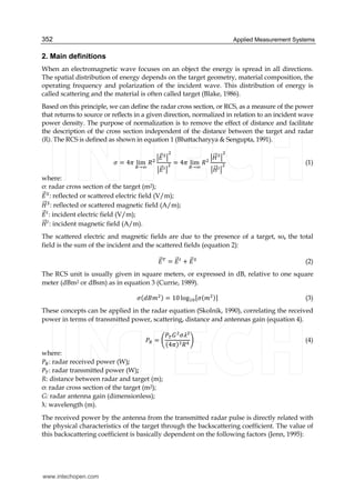 Basics on Radar Cross Section | PDF