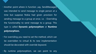 Basic oop concepts - C++ | PPT