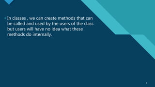 Basic oop concepts - C++ | PPT