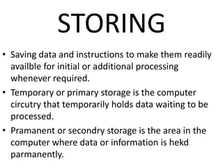 Basic operation of computer | PPTX