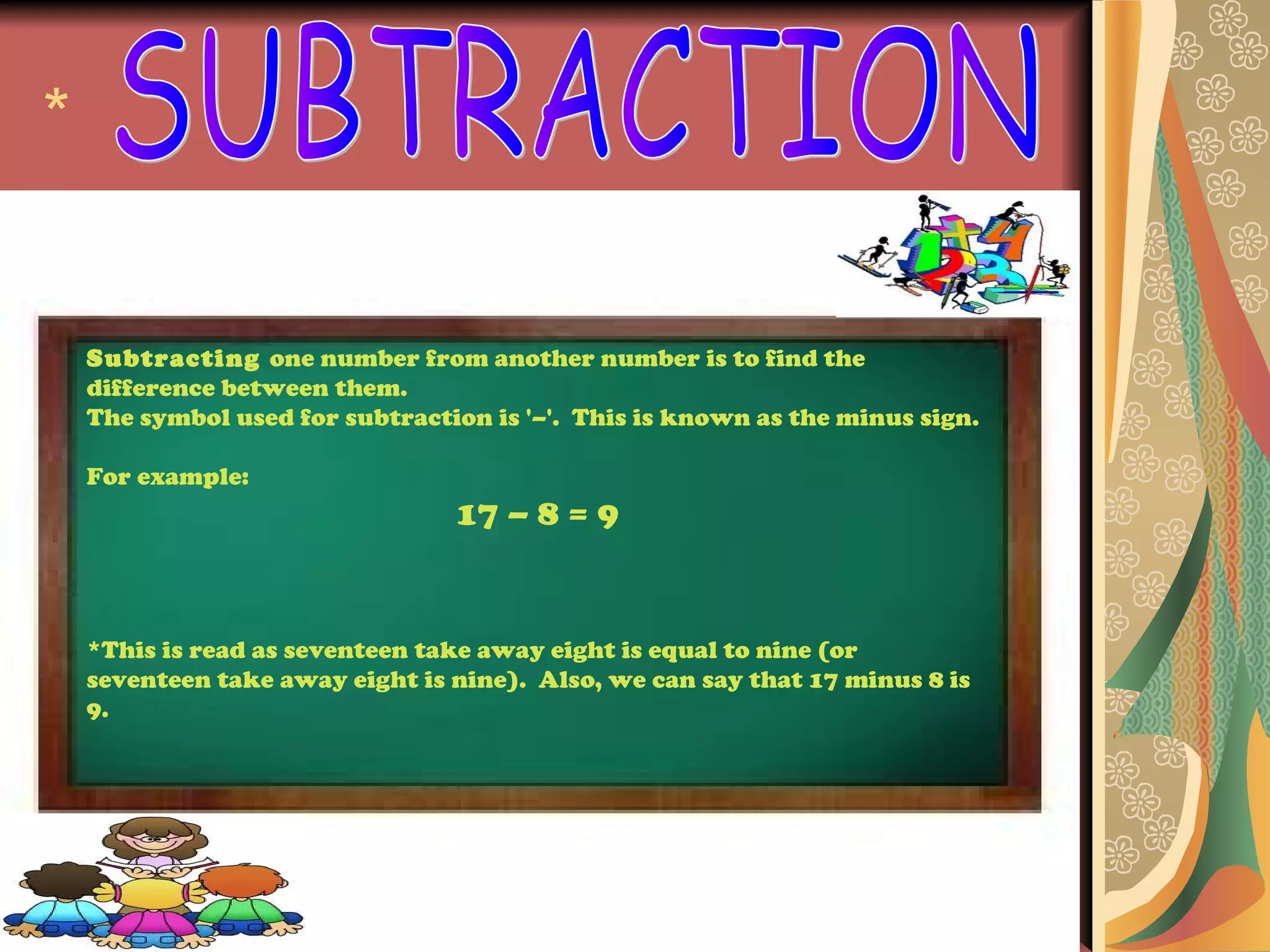 Basic operations in Mathematics | PPT