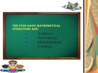 Basic operations in Mathematics | PPT