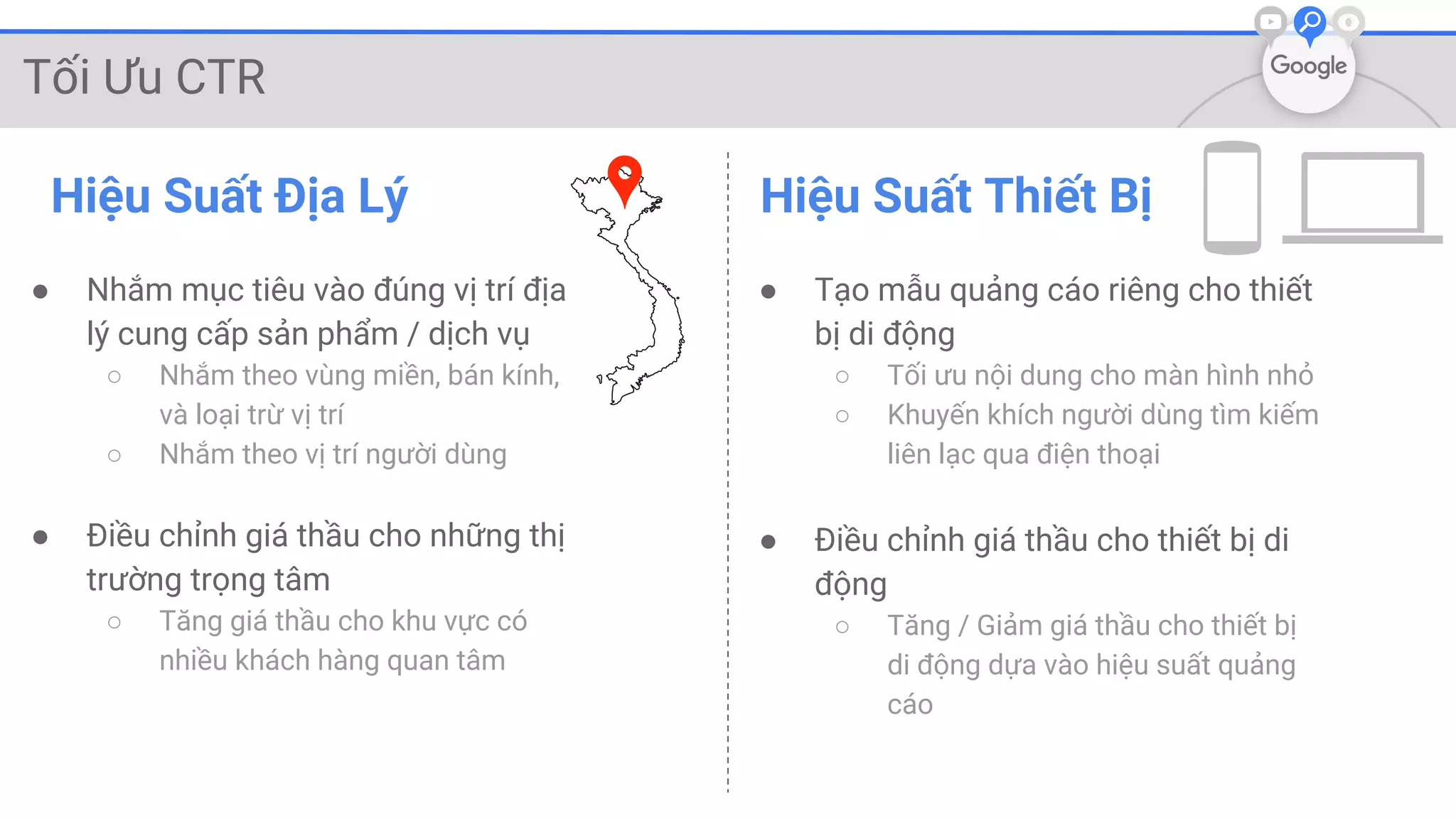 Slide Tọa đàm AdWords: Cơ Bản về Tối Ưu Hoá Quảng Cáo | PDF