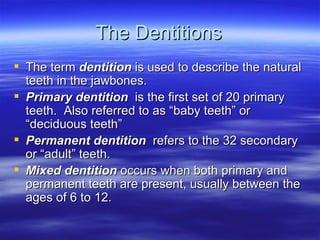 Basic oral anatomy | PPT