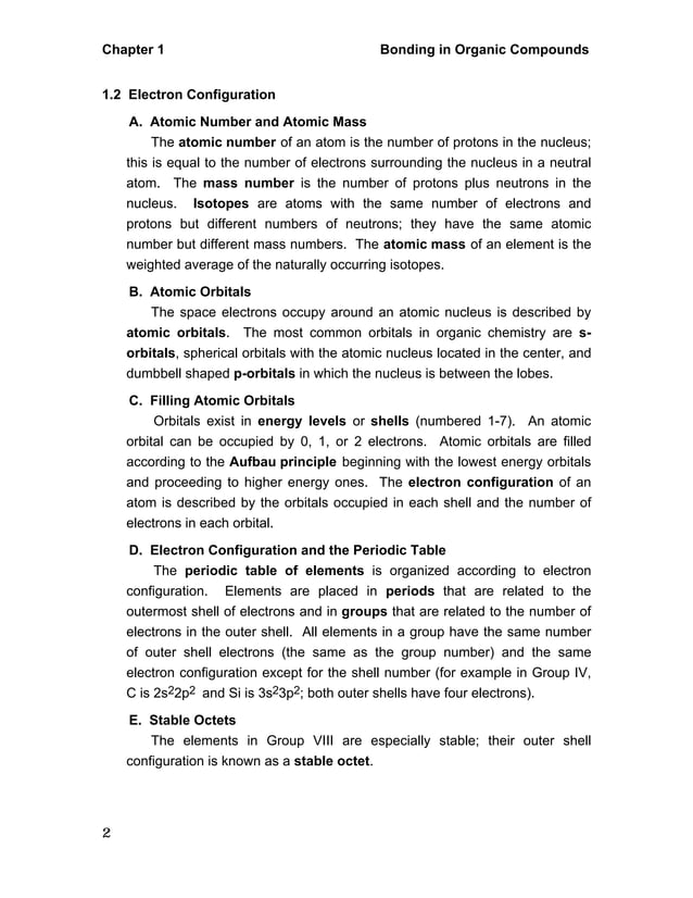 Basic organic chemistry | PDF