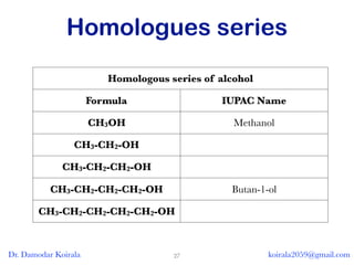 Basic organic chemistry | PDF