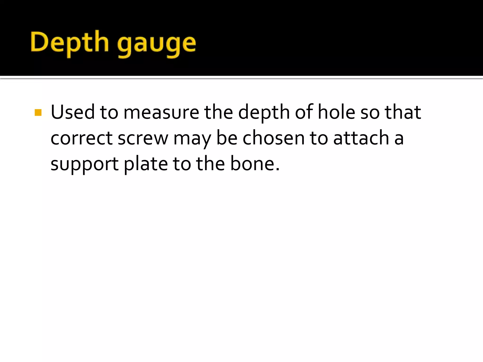 Basic orthopaedic tray | PPTX