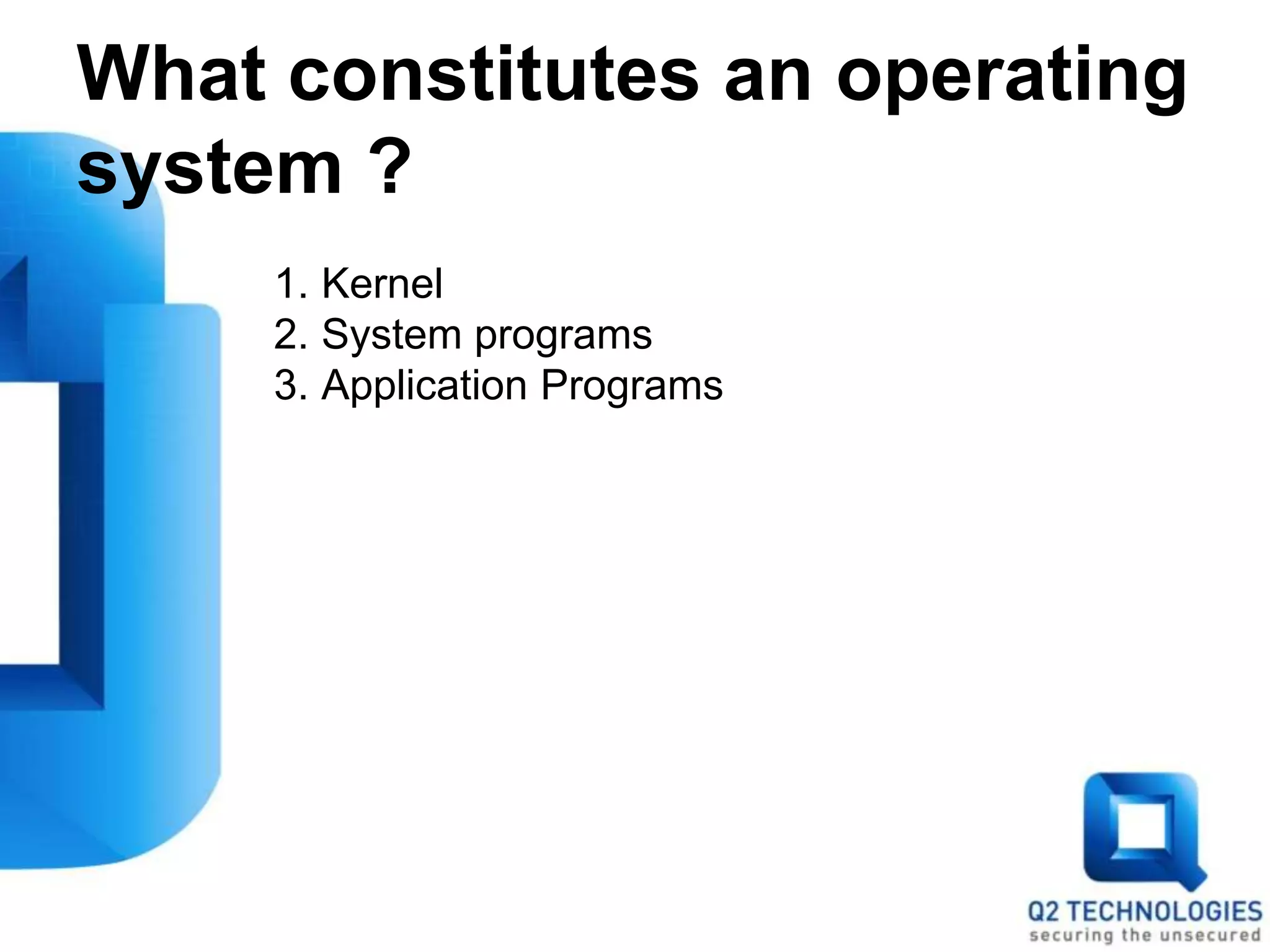 Basic Operating System | PPTX
