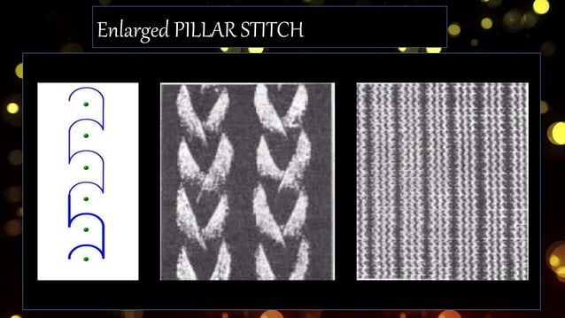 Basic overlap and under lap variation in warp knitting | PPTX