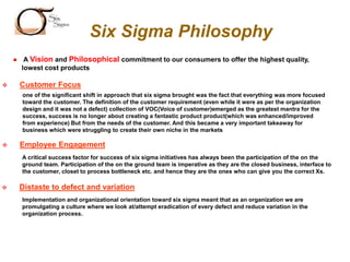 Basic overview six sigma | PPT