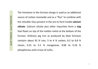 BASIC OXYGEN STEELMAKING (BOS) - The Processing Route (blast furnace ...