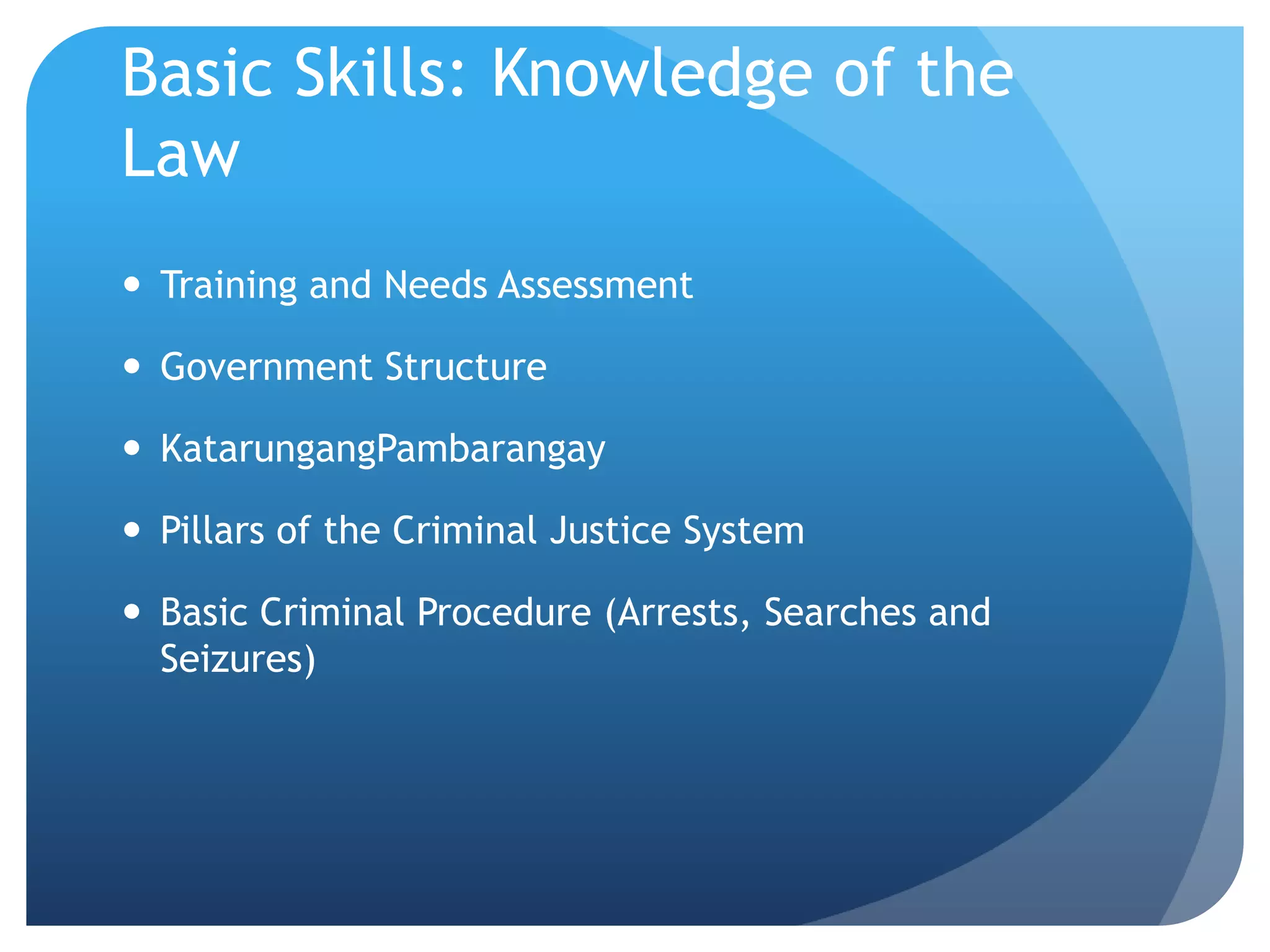 Basic paralegal skills | PPTX
