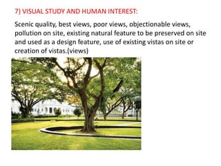 Basic parameters of site analysis in landscape architecture..pptx