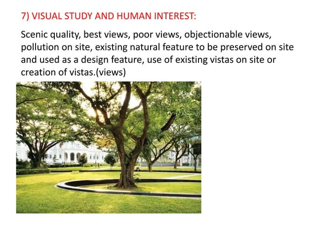 Basic parameters of site analysis in landscape architecture..pptx