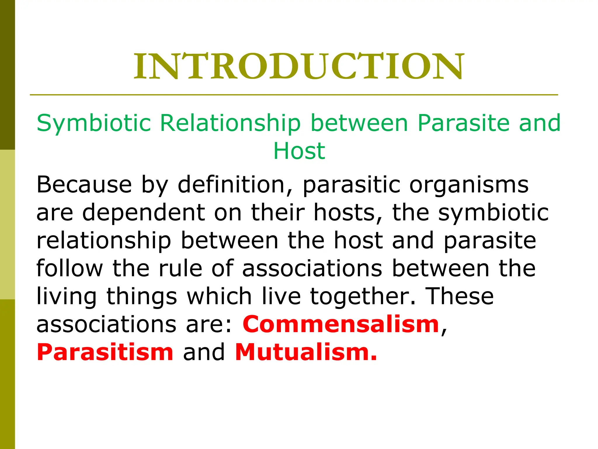 Basic Parasitology Notes for Diploma Students | PPT