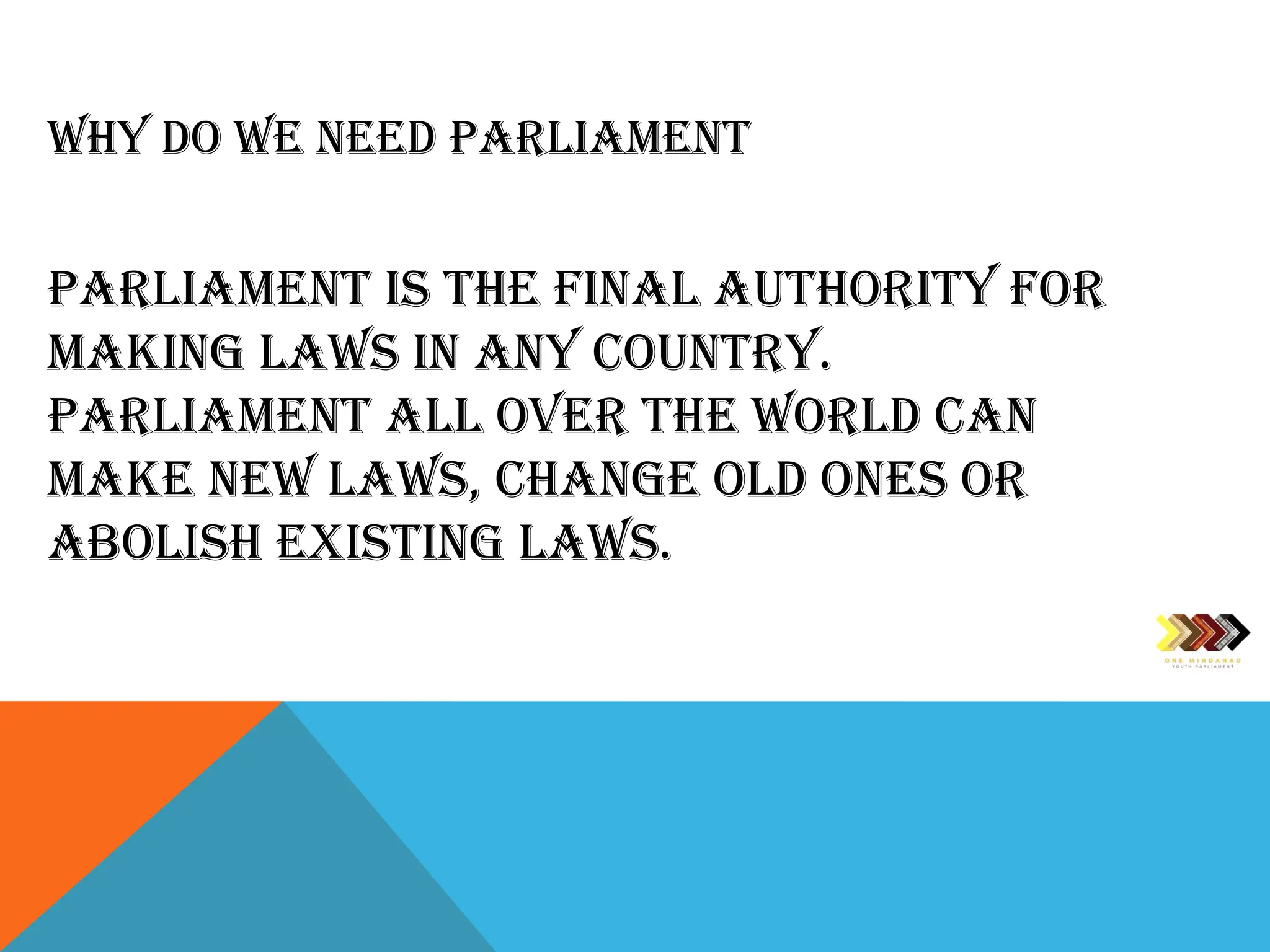 Basic Parliament 101 for general populations.pptx