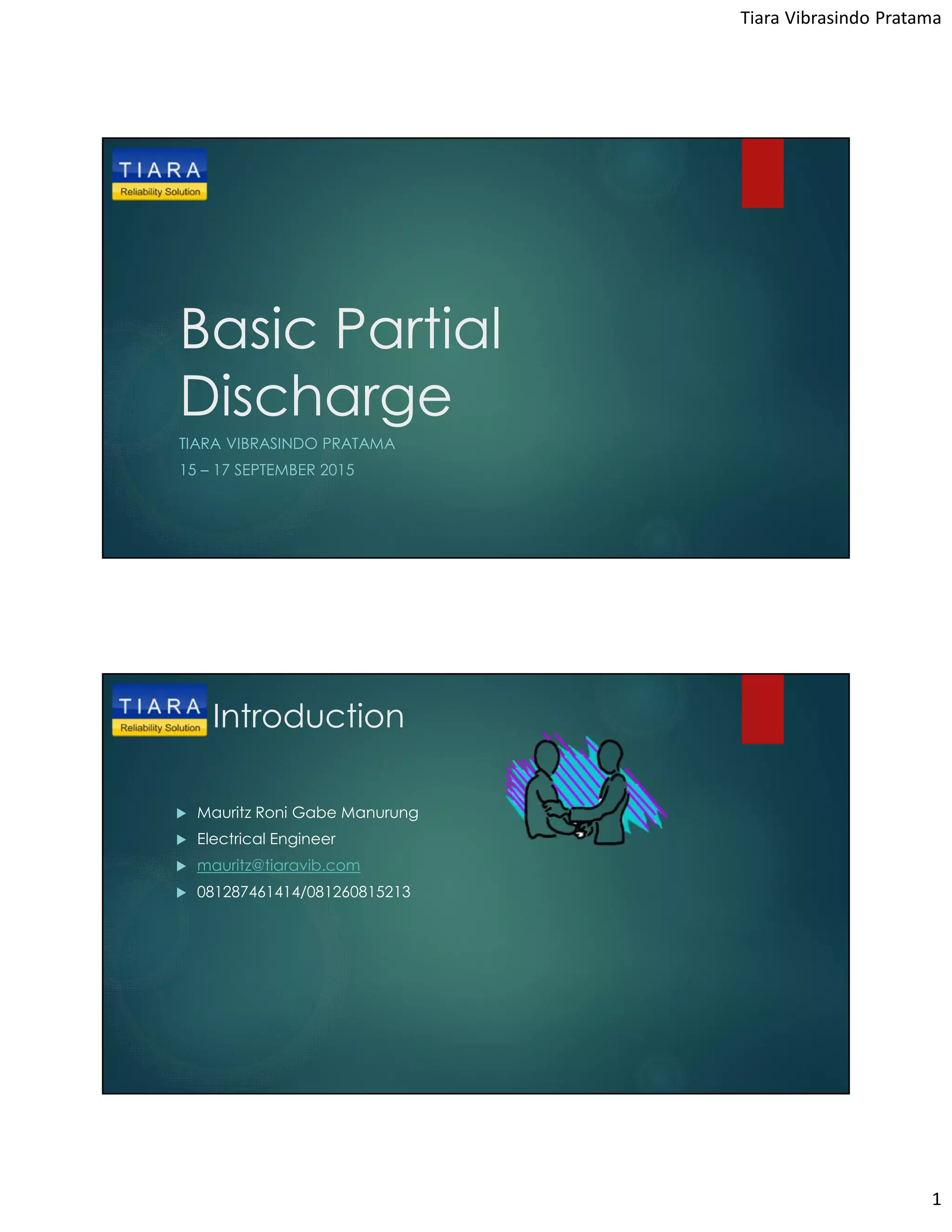 Basic Partial Discharge | PDF