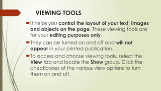 BASIC PARTS AND FUNCTIONS OF MS PUBLISHER.pptx