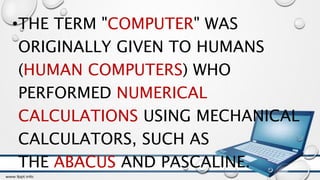 Basic Parts of a Computer.pptx | Computer Peripherals | Computing