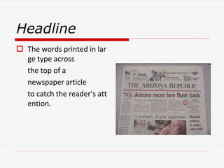 Basic Parts of a News Paper.pptx