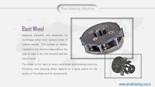 Basic parts of blasting machine