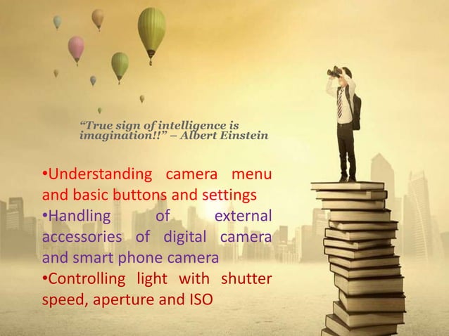 Basic parts of camera and camera exposure | PPT