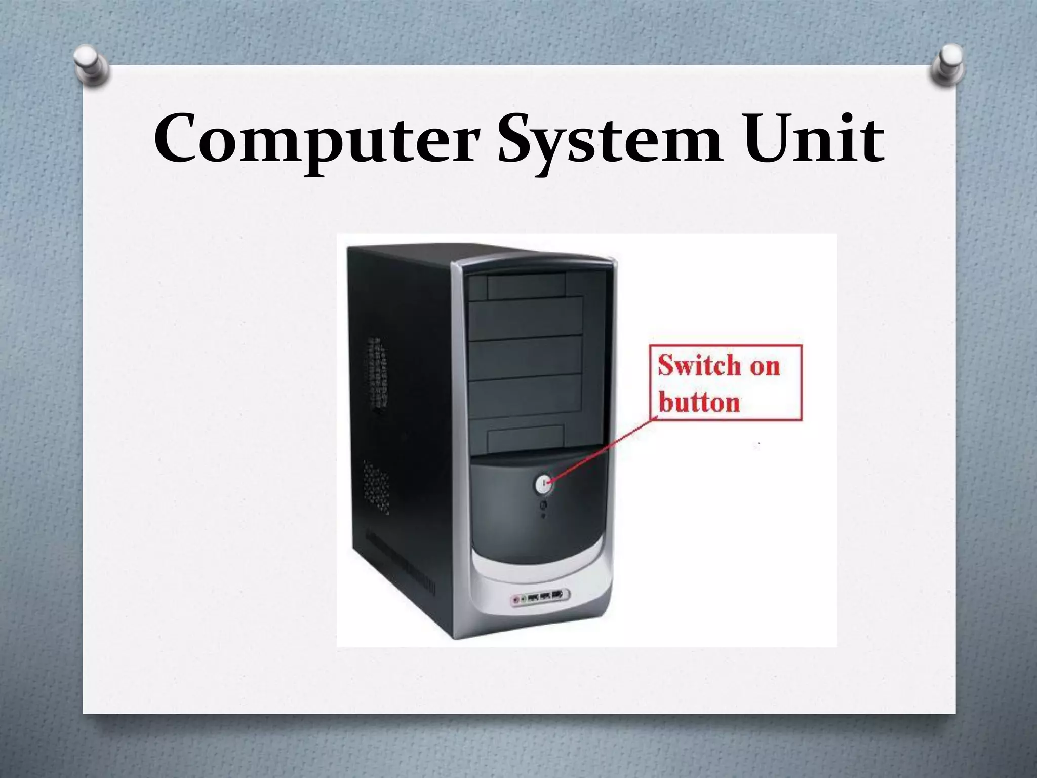 Basic Parts of the Computer | PDF