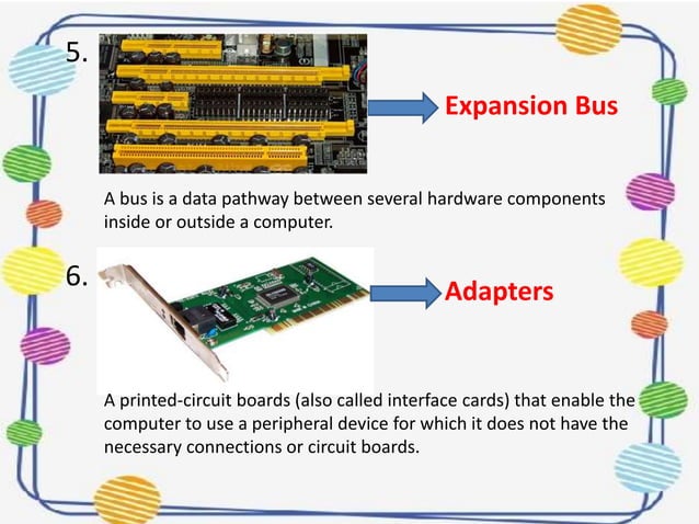BASIC SET OF DEVICES FOUND IN MOST PERSONAL COMPUTER | PPTX