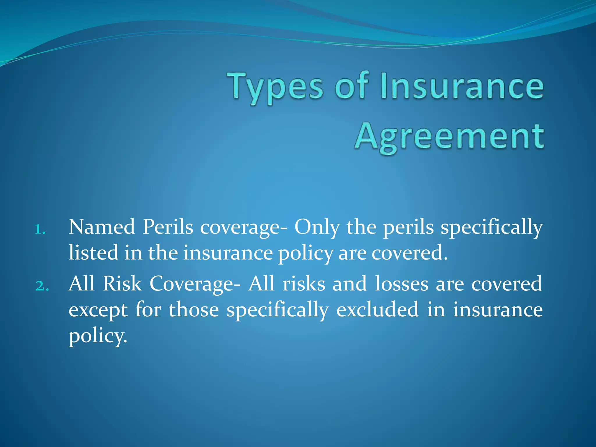Basic parts of insurance policy 2 | PPTX