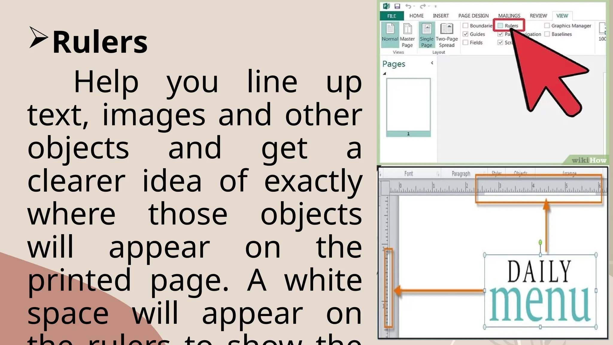 basic parts of ms publisher.pptx computer | PPTX
