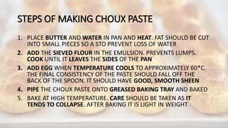 Basic pastes in bakery and pastry | PPTX