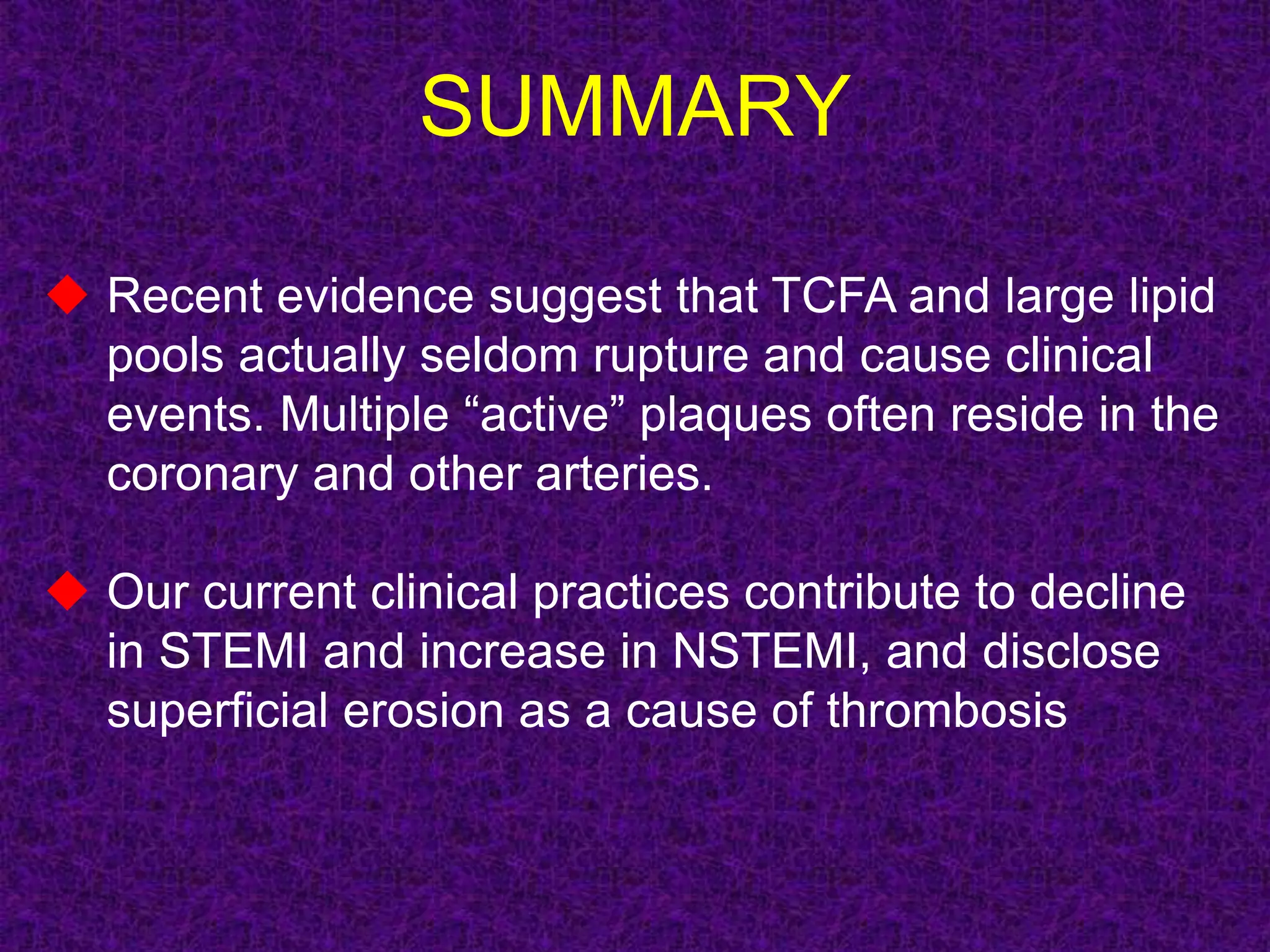 Basic pathogenesis of atherothrombosis | PPTX