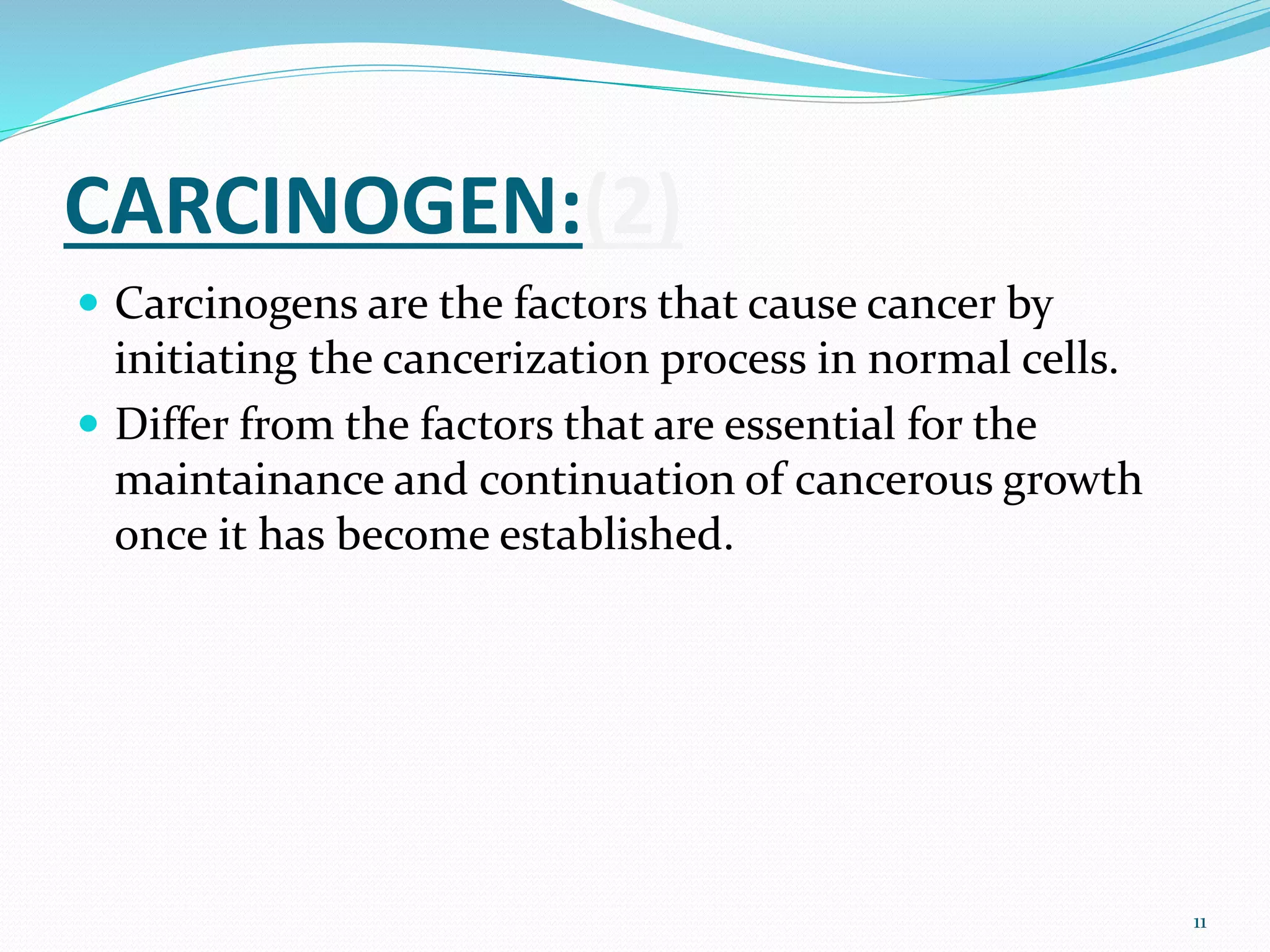 Basic pathophysiology of_cancer_by_fahim | PPTX