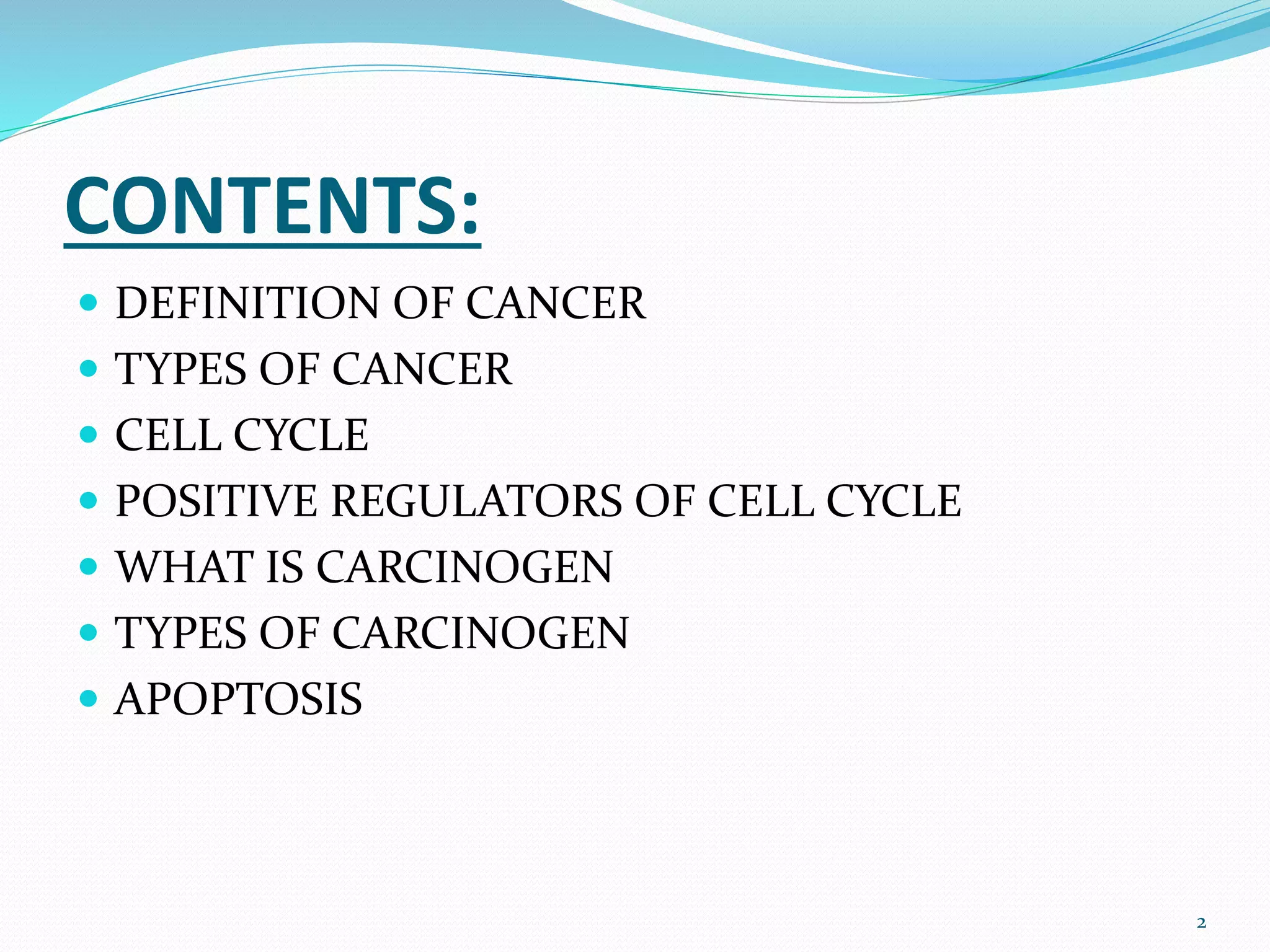 Basic pathophysiology of_cancer_by_fahim | PPTX